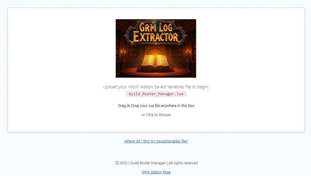 Changelog - GRM